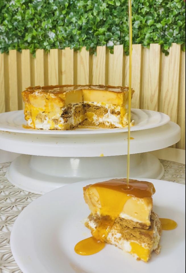 Buy 1 Take 1 Mango Graham Flan – Kenji's Cafe